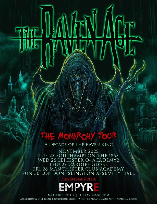 The Raven Age release new single & announce UK headline tour - Devil's ...